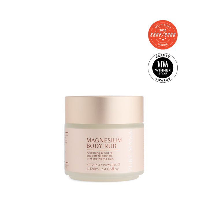 Pure Mama Massage Body Rub - Magnesium & SyriCalm™ - Relief ...
