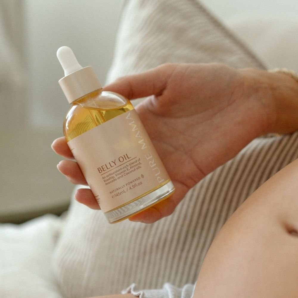 Stretch Mark Belly & Body Oil - 100% Natural – PURE MAMA Skincare